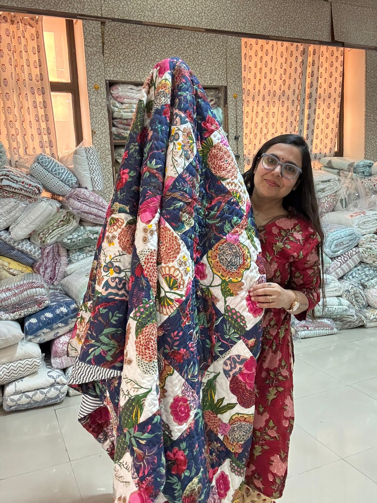 Patchwork - Mulmul Quilts - Ethnic Naaari